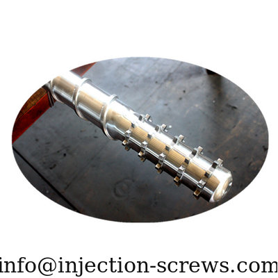 Nitriding Screw Of Injection Moulding Machine For JSW  Sodick Milacron Netstal