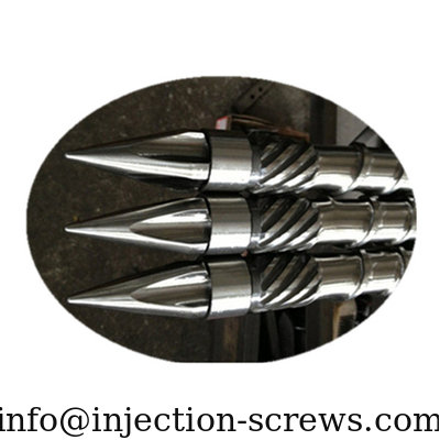 Professional  Plastic Injection Screw 16-210 Mm Screw Diameter