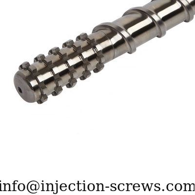 High Performance Plastic Injection Screw  / Precision Pet Screw 38CrMoAlA Material