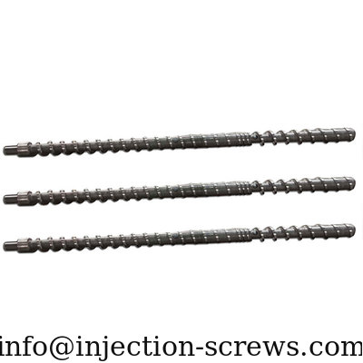 Customized Injection Molding Screw With Bimetallic Surface Treatment