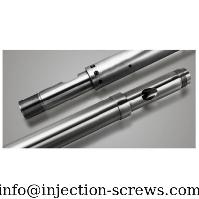 Custom Extruder Screw  Plastic Processing Injection Moulding Machinery Screw