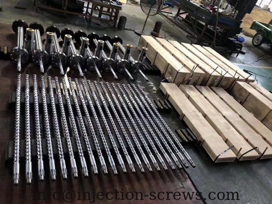 Corrosive Resistance Injection Molding Machine Screw And Cannon