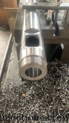 Bimetallic Nitride 950HV Meltblown Extruder Injection Screw