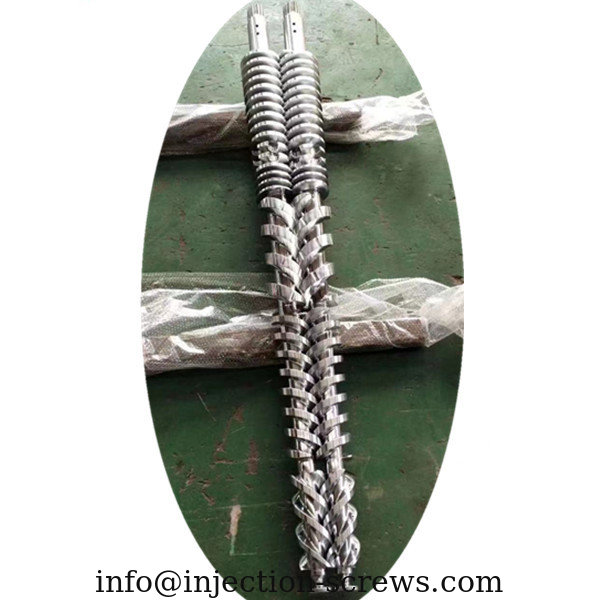 Co - Rotating Extruder Twin Screw Corrosion Resistance High Precision