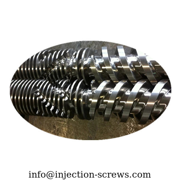 Nitrided Treatment Plastic Extrusion Screw  For Cable Wires Extruder