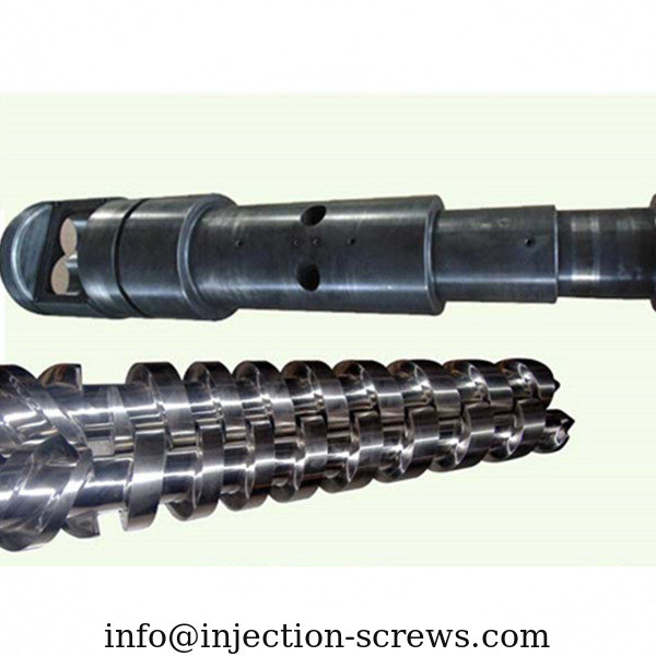WPC Extrusion Conical Screw  Extruder Twin Screw Customized Size