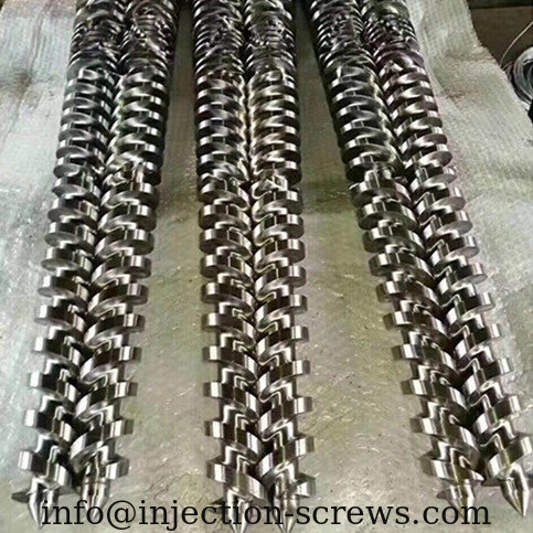 CNC Machining Conical Twin Screw Extrusion Machine Screw Cylinder