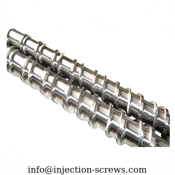 PVC Extruder Nitriding Extruder Feed Screw 38CrMoAIA Material Customized Size