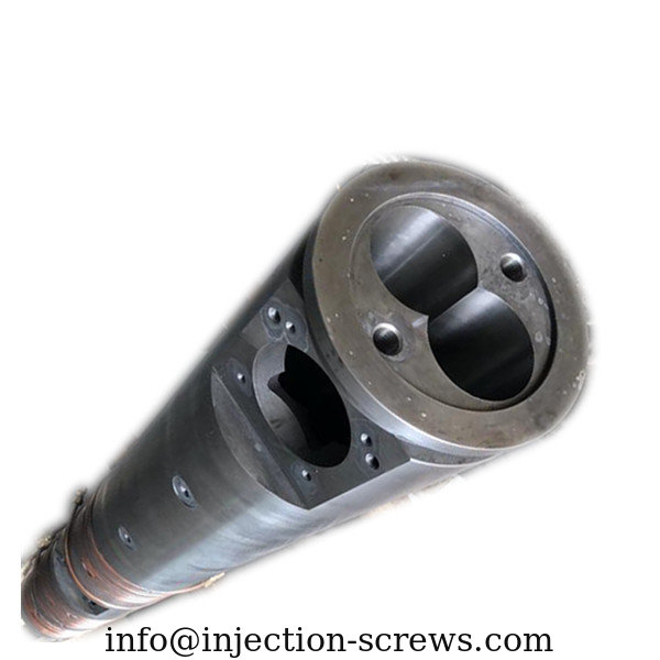 Cylinder Extruder Feed Screw  Twin Screw Extruder Barrel OEM Service