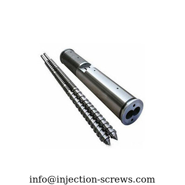 Lower Rotation Speed Extruder Screws And Barrels Parallel Twin Screw