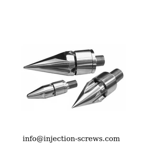 High Performance Screw Head Nozzle / Screw Tip In Injection Moulding Machine