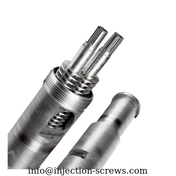 38CrMoAIA  Mini Twin Screw Extruder  Fulfill Efficient Self - Cleaning