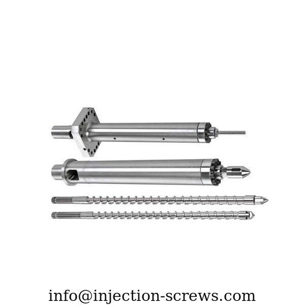 20mm Plastic Extruder Screw Barrel And Nozzle Customized Service