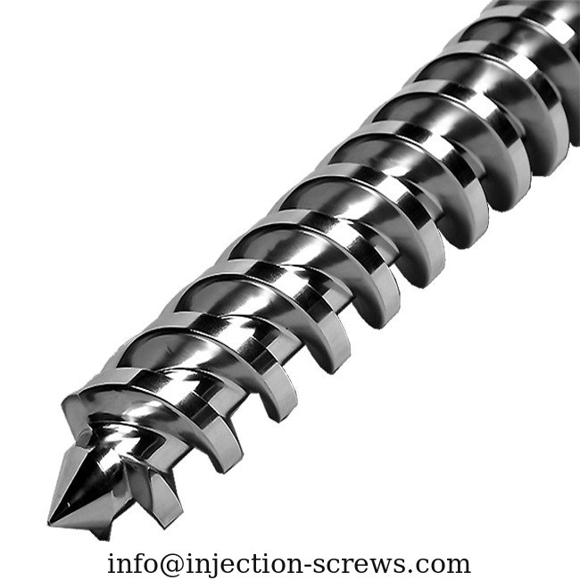 Extruder Machine Single Screw And Barrel  With Inside Grooves