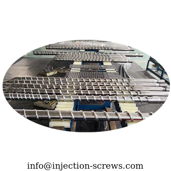 Custom Barrier Screw Injection Molding With Ni - Based Bimetallic Layer