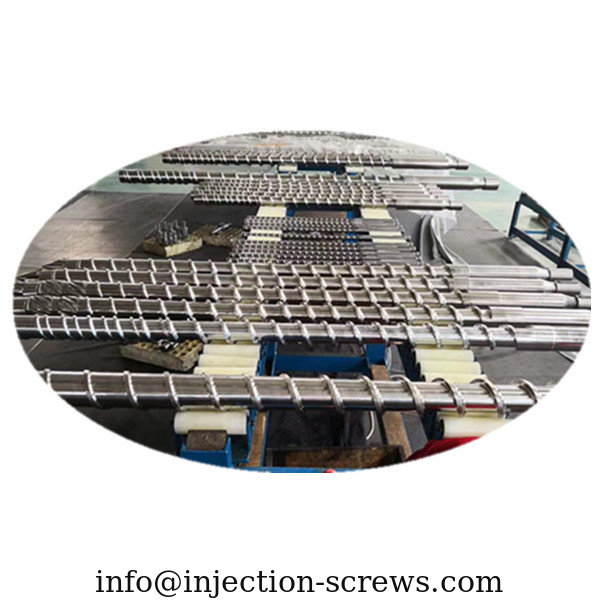 38CrMoAlA Plastic Injection Screw Ra 0.4 16-210 Mm Screw Diameter