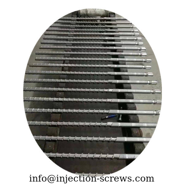 Reliable Plastic Injection Screw  Barrel For PVC TPR EVA Shoes Making Machine