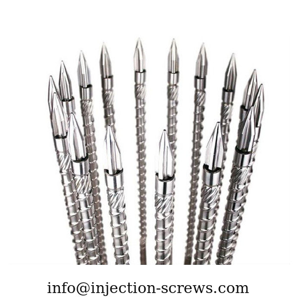 Bimetallic Single Screw 38crmoala Screw And Barrel Recycling Application