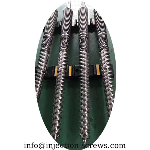 Extruder Machine Bimetallic Screw Mini Extruder Screw Customized Size