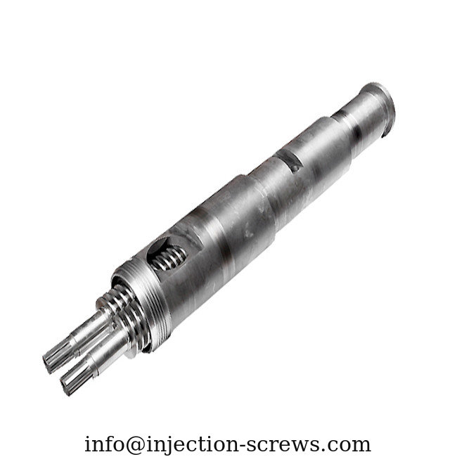 PVC PP PE ABS  Injection Molding Machine Screw 0.015 Mm/M Linearity