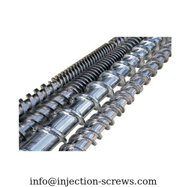 Haitian Extruder Screw Customize Size D8mm ~ D350mm  Coated Layer