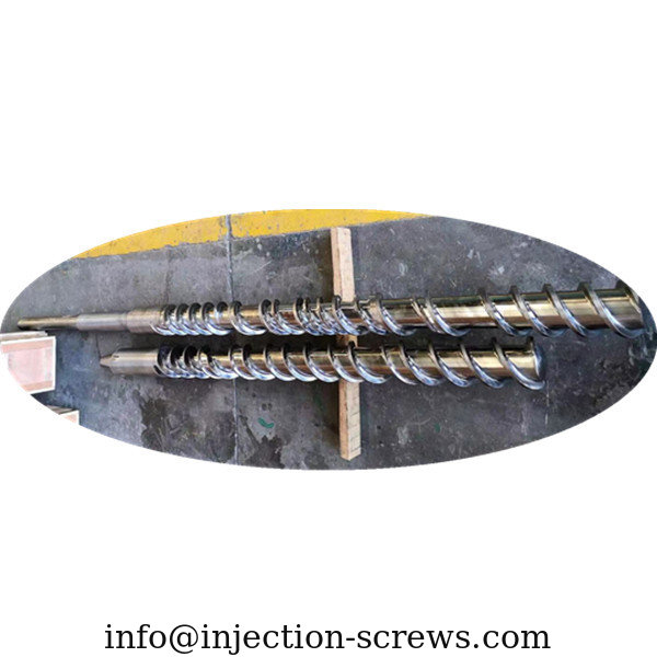 Professional Injection Molding Screw 38CrMoAlA 42CrMo Or SKD61 Material