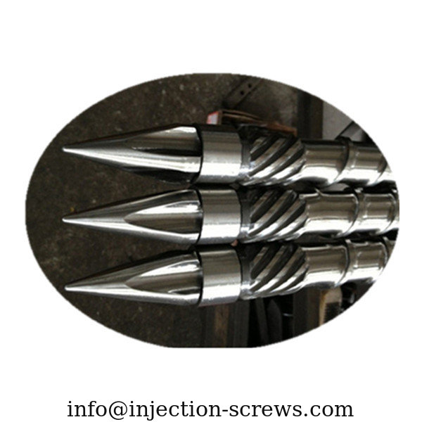 Professional  Plastic Injection Screw 16-210 Mm Screw Diameter