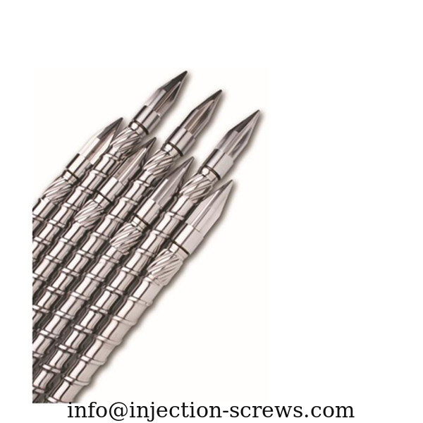 Plastic Single Screw Moulding Machine Bimetallic Twin Screw For Injection