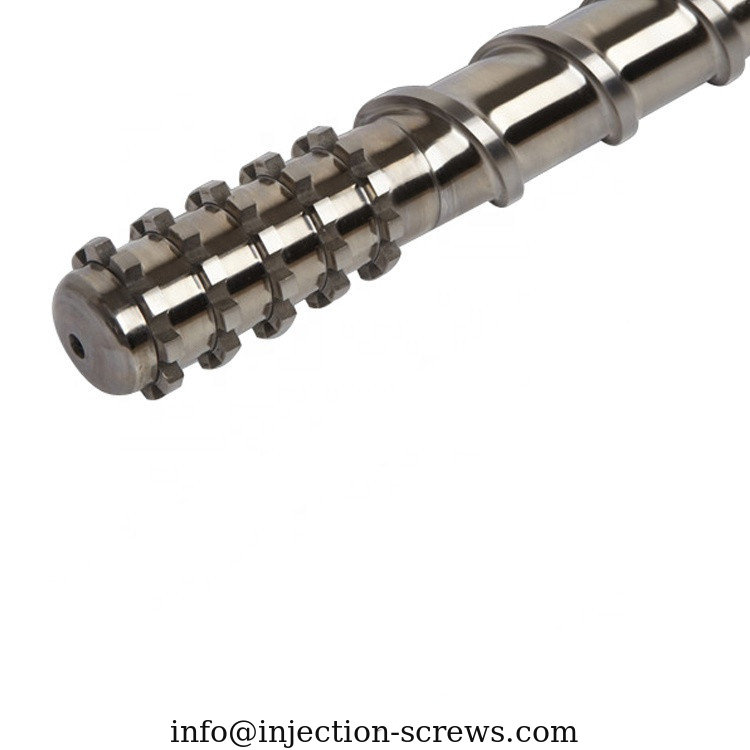 High Performance Plastic Injection Screw  / Precision Pet Screw 38CrMoAlA Material