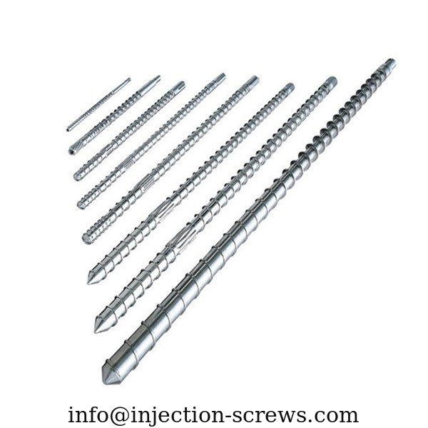 Tungsten Carbide Coated Single Screw 38CrMoAlA Material 100mm ~ 15000mm Length