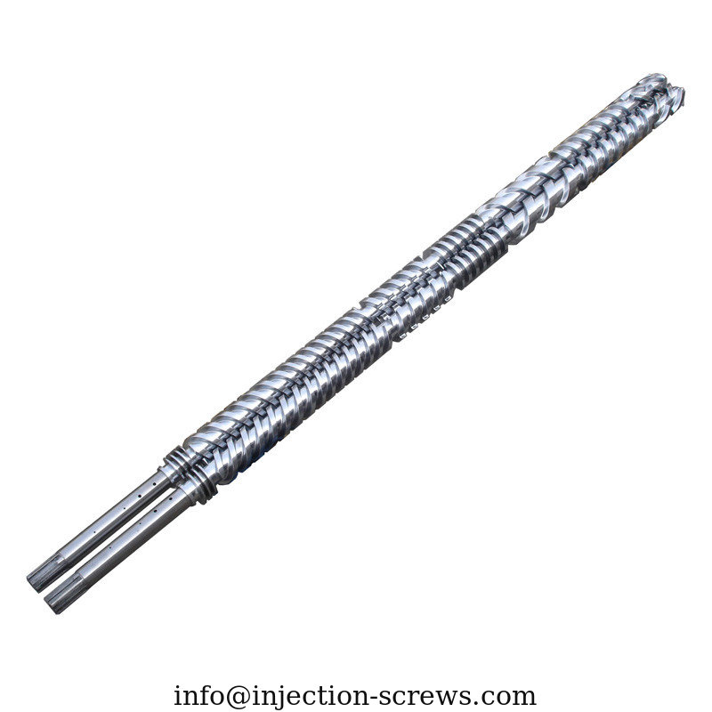 Machining Extrusion Screw And Barrel for plastic from extruder screw manufacturer