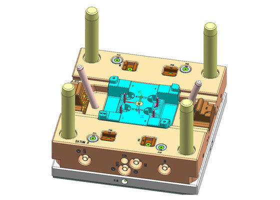 Cold Runner 4 Cavity Medical Mould Zytel Material Injection Mold ISO13485