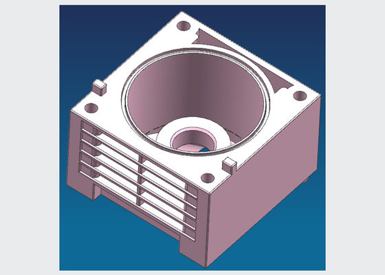 Automatical Plastic Unscrewing Mold Hot Runner , Rotating Core Injection Mold