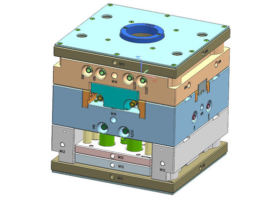 Cold Runner High Precision Mold Two Cavity Electronic Insert Injection Molding