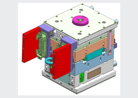4 Cavity Mold Industrial Injection Molding PPA Solvay Amodel AS-4133 HS Material