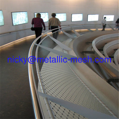 Inox Cable Mesh For Stair Railing Infill