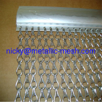 It's the aluminum chain fly screen that Anti mosquito and fly in Summer