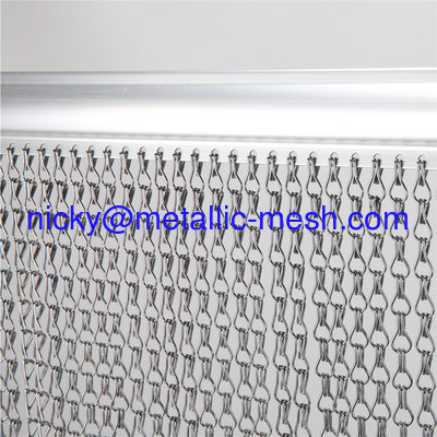 Summer Anti mosquito and fly the best choice aluminum chain fly screen