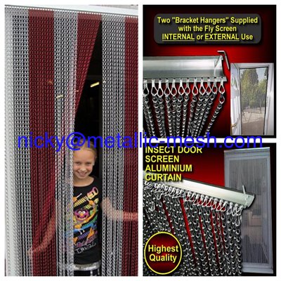 Highest Quality Aluminum Chains Insect &amp; Fly Screen