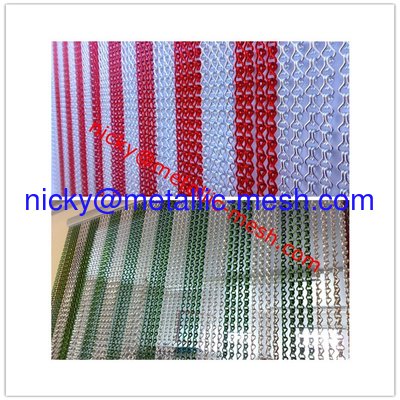 Decorative Hanging Aluminum Door Curtain