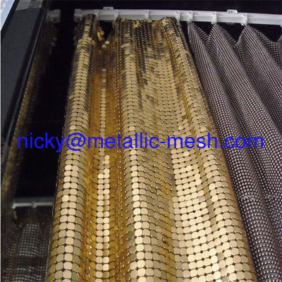 High Grade Aluminum Sequins Fabric Mesh Cloth