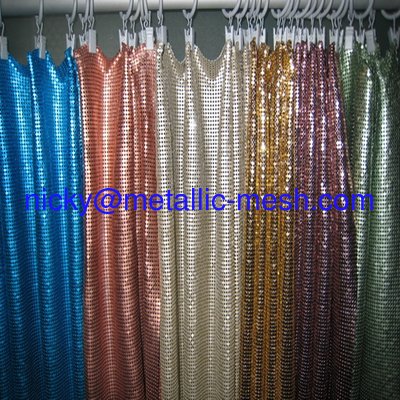 High Grade Aluminum Sequins Fabric Mesh Cloth