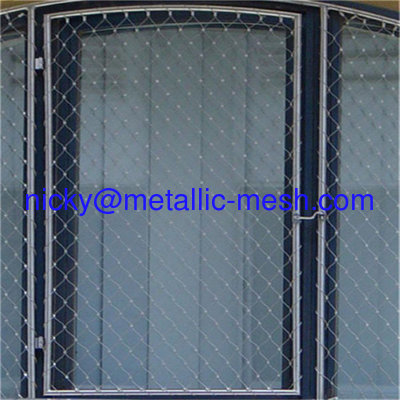 Custom-made Flexible Cable Mesh As Window Security Net
