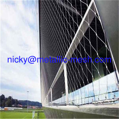 Flexible Inox Cable Mesh For 3D Structures Decorative and Security