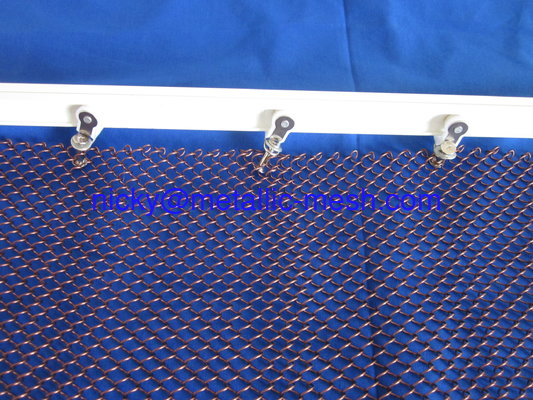 Aluminum Chain Link Mesh Room Divider