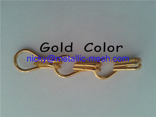 Custom-made stylish aluminum chain hanging partition door curtain