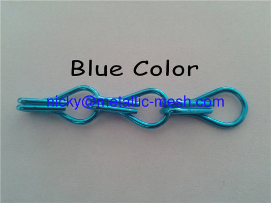 Fashion Design Aluminum Chain Link Curtain Fly Screen for sale