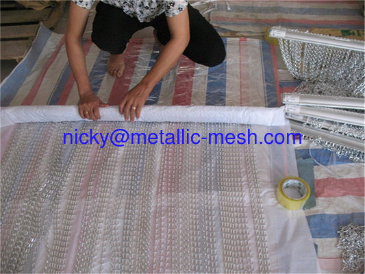 Aluminum Chain Door Curtain the best choice in Summer for Anti-mosquito and fly