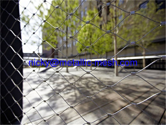 Stainless Steel High Tensile Cable Mesh As Fencing