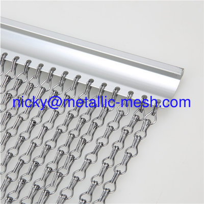 High Quality Low Price Multifunctional Aluminium Chain Fly Screen / Chain Insect Screen